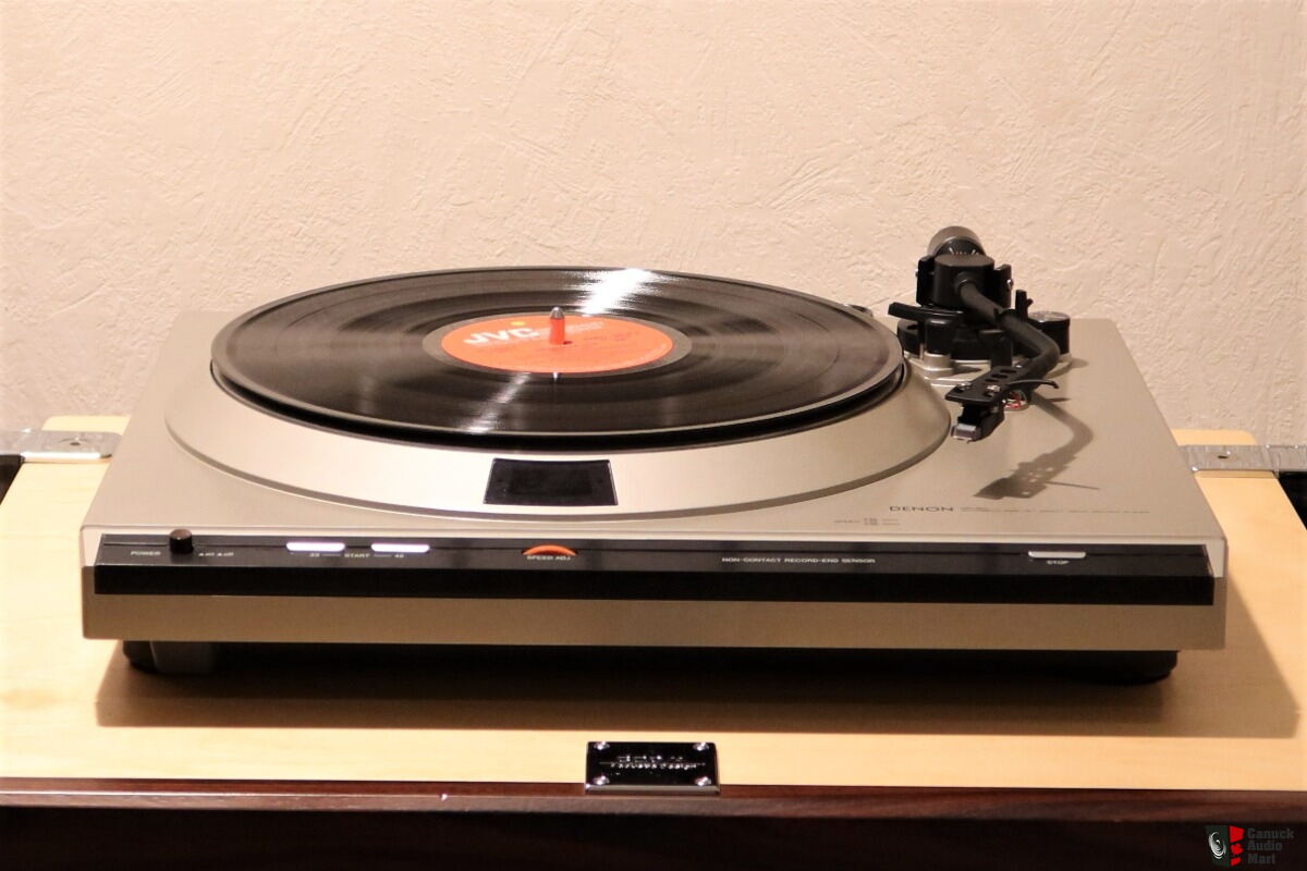 Denon DP-30L turntable with moving magnet phono cartridge - GOOD ...