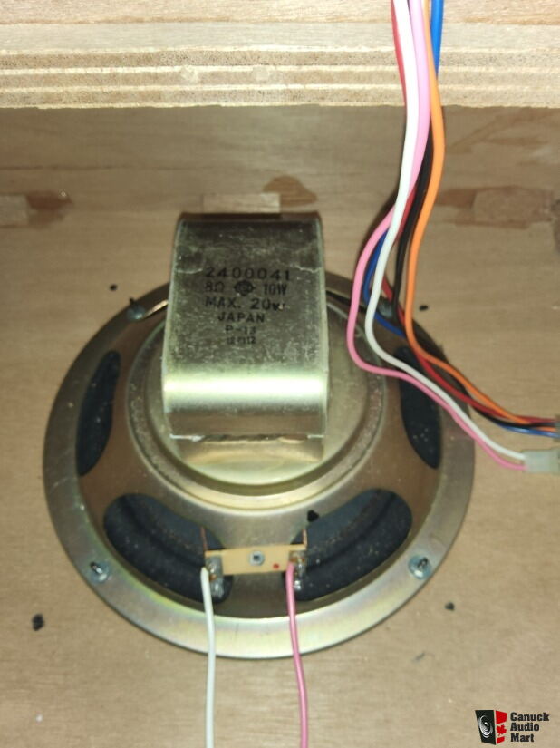 Ultra rare 1970 Hitachi HS-1400w 4 way 20 watt towers **(SET Amp ...
