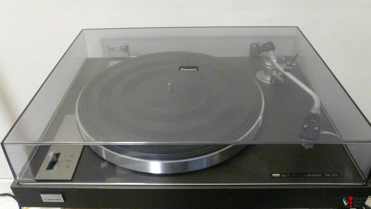 Sansui Turntable SR-222 For Sale - Canuck Audio Mart