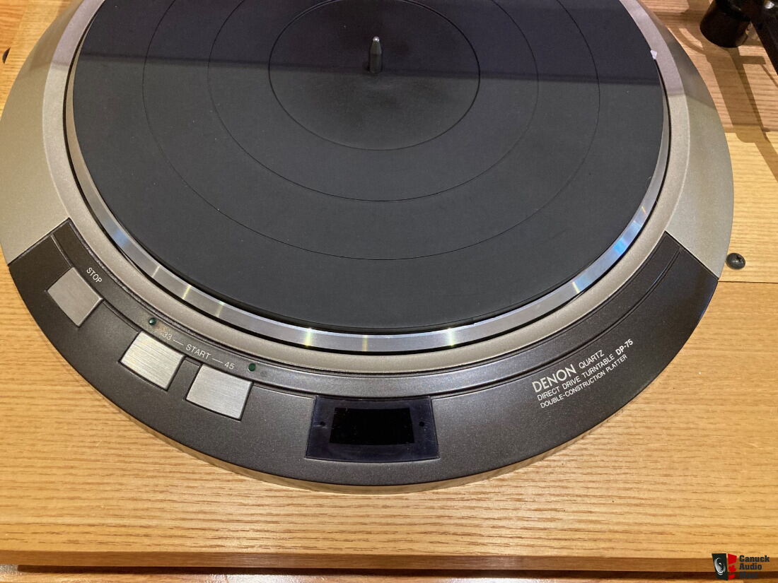 Denon DP-75 top model turntable Photo #4567107 - US Audio Mart