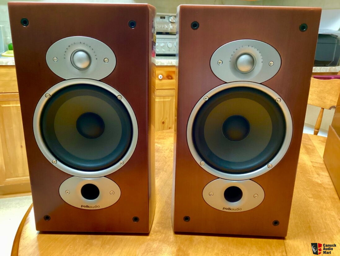 Polk Rti A3. Speakers, cherry wood Photo #4567365 - Canuck Audio Mart