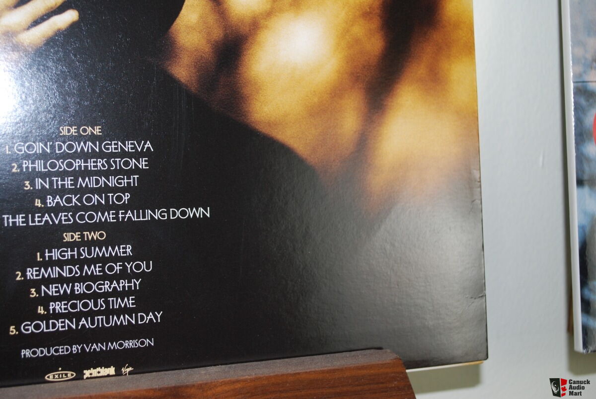 Excellent condition RARE Van Morrison Back On Top Simply Vinyl complete ...