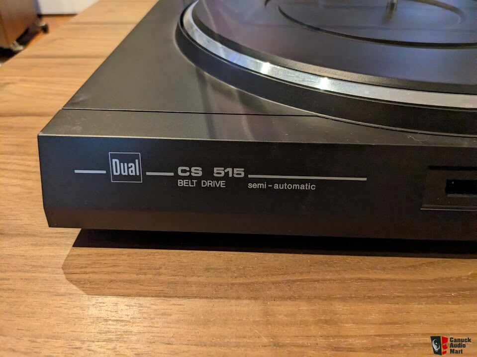 Dual CS 515 Belt Drive Turntable w/ NOS Ortofon OM 10 Photo #4570302 ...