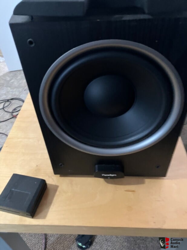 Paradigm pdr 100 and pdr w100 subwoofer Photo #4571472 - Canuck Audio Mart