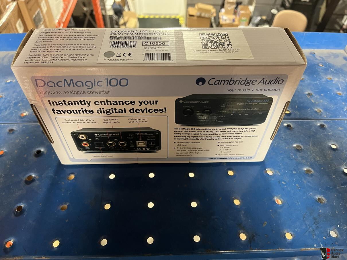 Cambridge Audio DacMagic 100 (Brand New in Box) Photo #4572954 - US ...