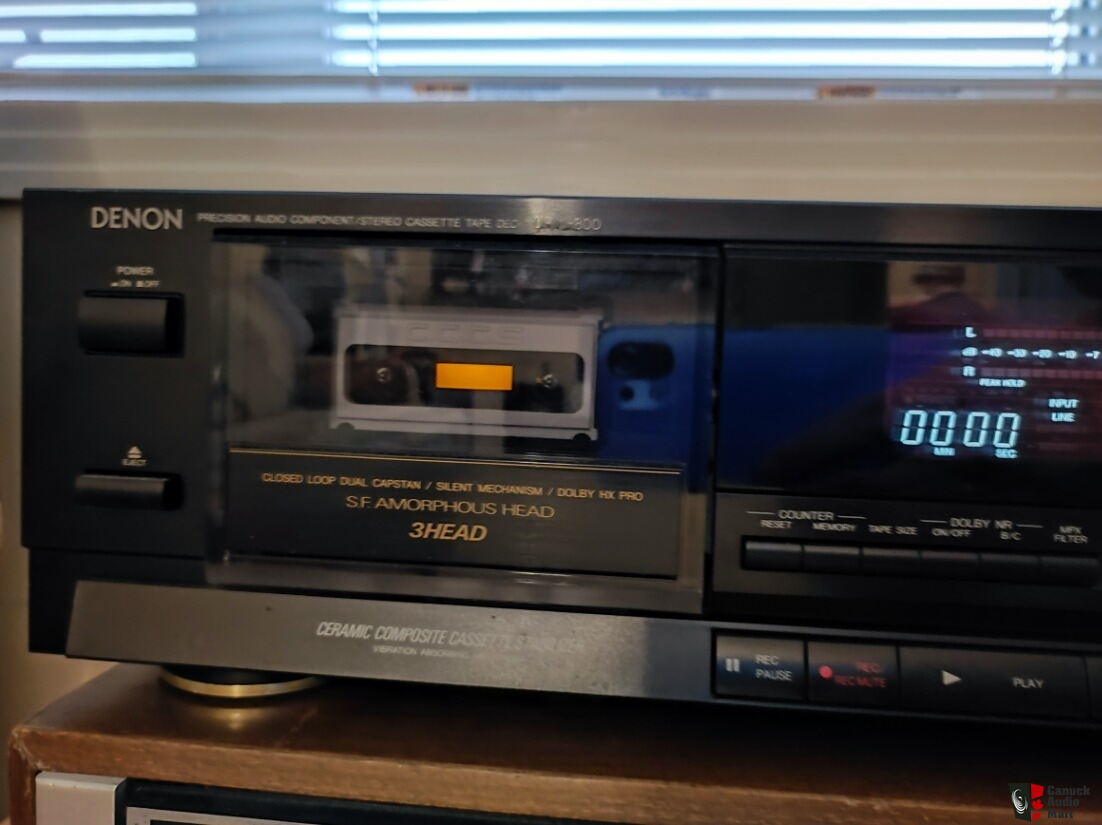 Denon DRM-800 3 Head Dual Capstan Cassette Deck Photo #4573327 - Canuck ...