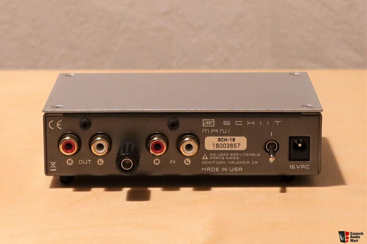 Schiit Audio Mani mm/mc phono stage - NEAR MINT !!! Photo #4573374 ...