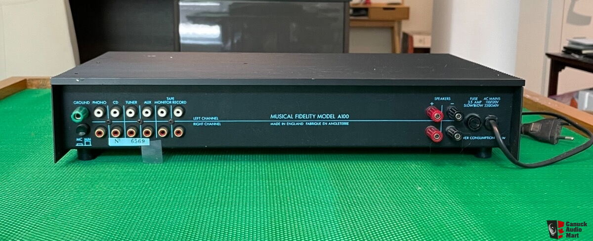 Musical Fidelity A100X integrated class A amplifier Photo #4574547 - UK ...