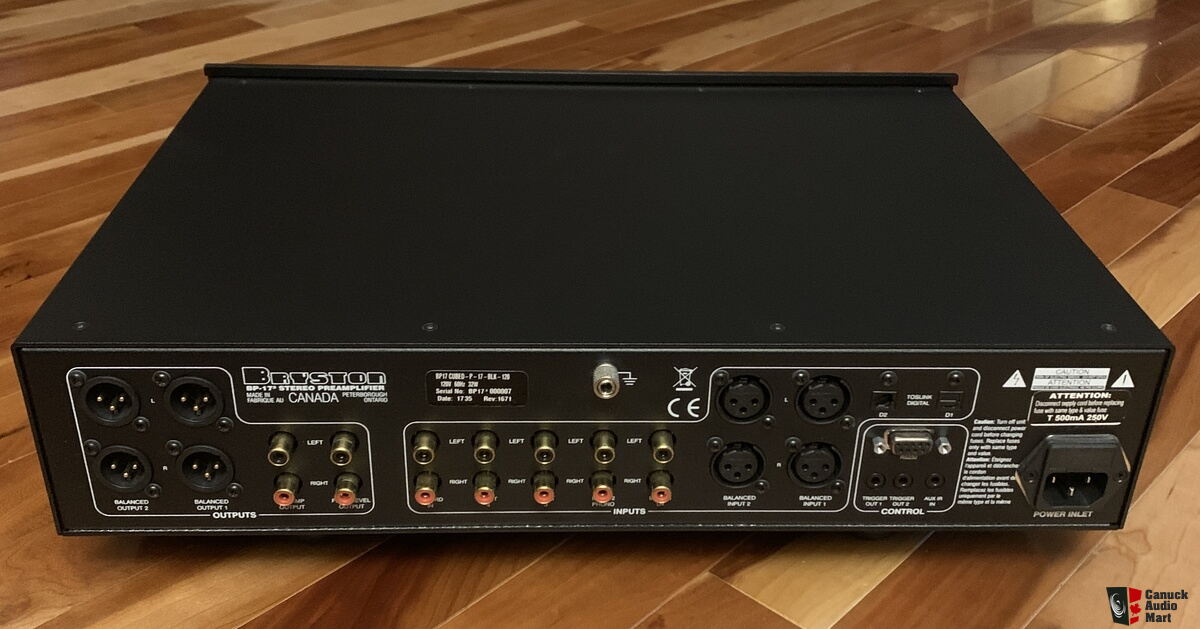 Bryston BP17 Cubed Phono Photo #4575493 - Canuck Audio Mart