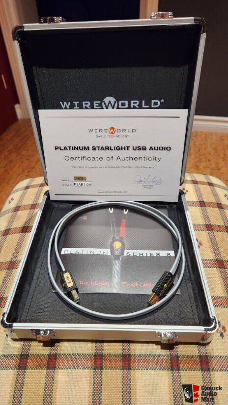 Platinum Starlight 8 USB 2.0 Audio Cables For Sale - UK Audio Mart