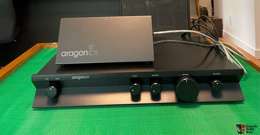 Aragon 24K preamplifier with external IPS power supply ,Aragon 4004 ...