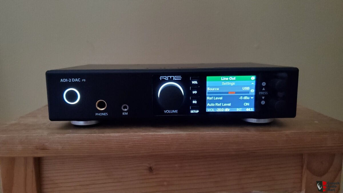 RME ADI-2 DAC FS (AKM Chipset Version) Photo #4578501 - US Audio Mart