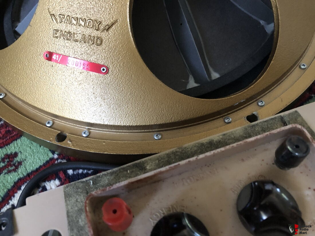 Royal Blue Tannoy 15" drivers, crossovers and cabinets Photo #4579338 ...