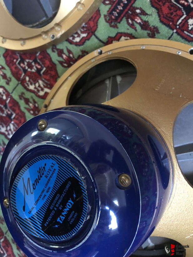 Royal Blue Tannoy 15" drivers, crossovers and cabinets Photo #4579341 ...