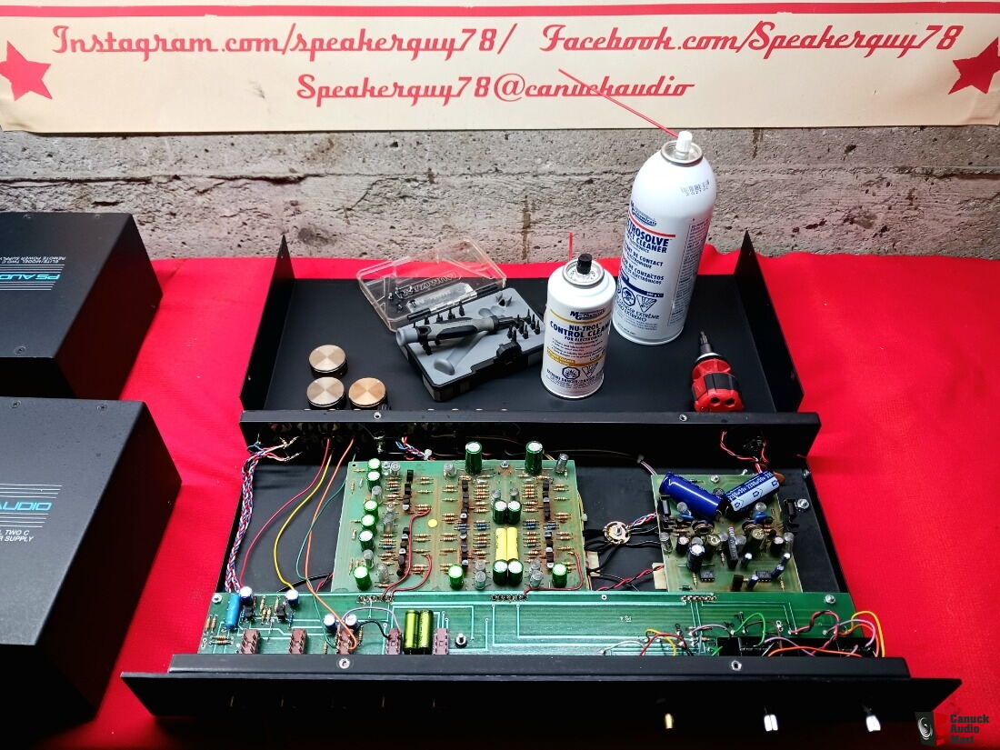 Vintage PS Audio PS Audio IV Stereo Pre Amp PS Audio Two C Plus ...