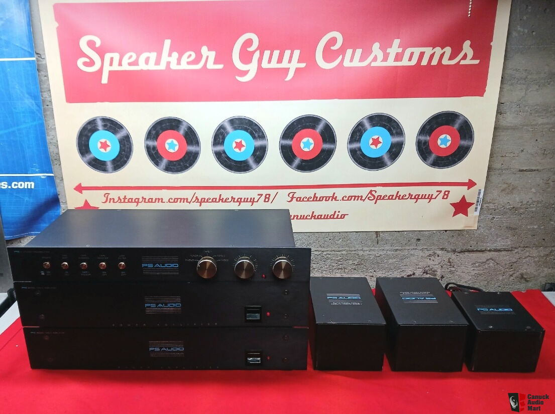 Vintage PS Audio PS Audio IV Stereo Pre Amp PS Audio Two C Plus ...