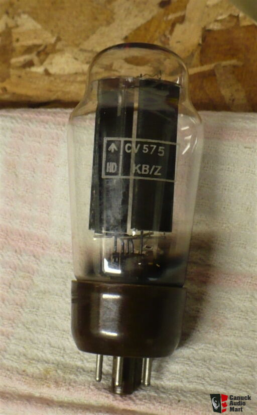 1 Very Rare British CV575 U52 5U4G Rectifier Tue For Sale - UK Audio Mart