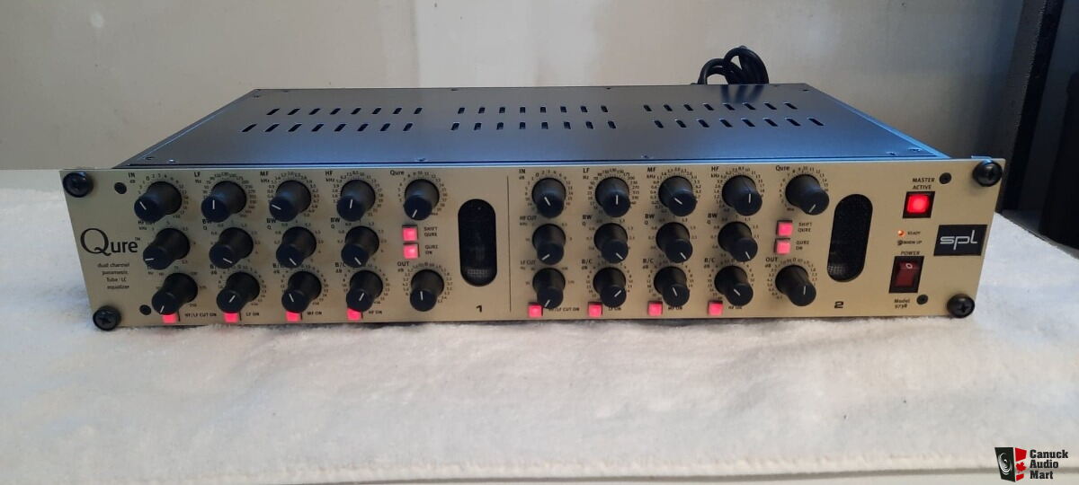 SPL QURE 9738, dual channel, parametric tube equalizer For Sale - UK ...