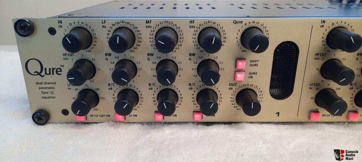 SPL QURE 9738, dual channel, parametric tube equalizer Photo #4585086 ...