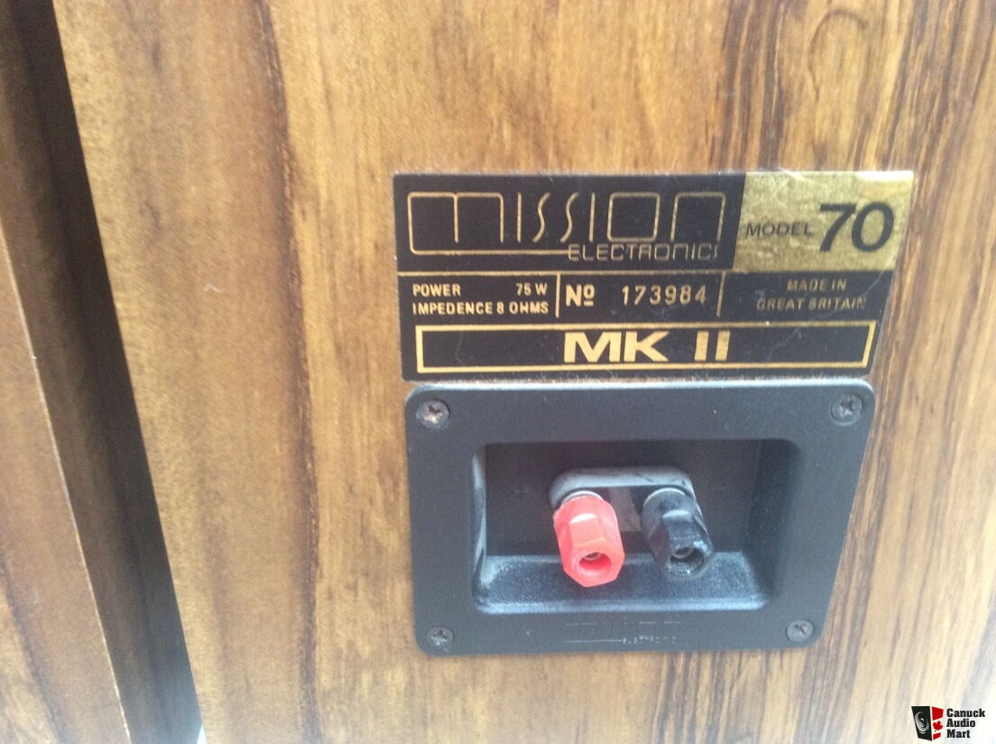 Mission MK-2 70 series Photo #4585815 - Canuck Audio Mart