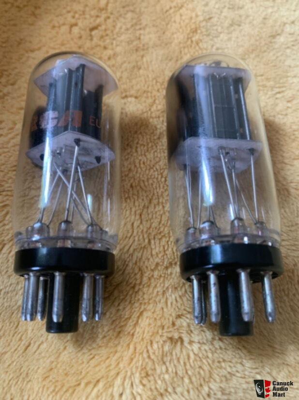 6SN7GTB Coin Base RCA tubes For Sale - Canuck Audio Mart