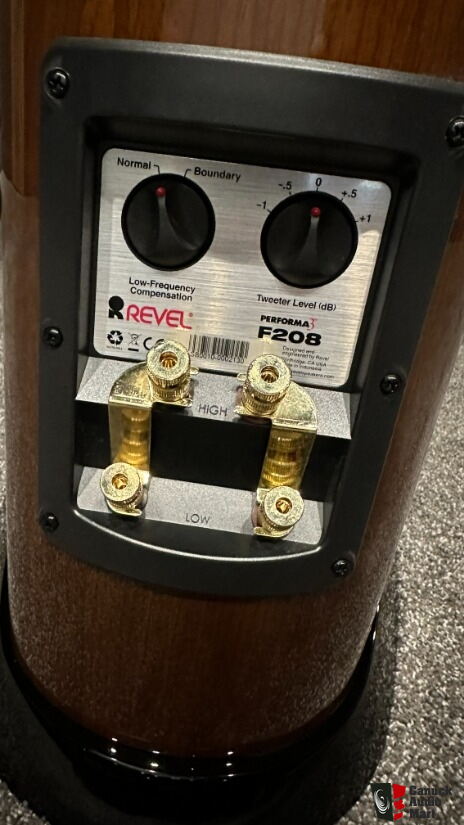 Revel Performa3 F208 Loudspeakers - Walnut w/FULL WARRANTY Dealer Ad ...