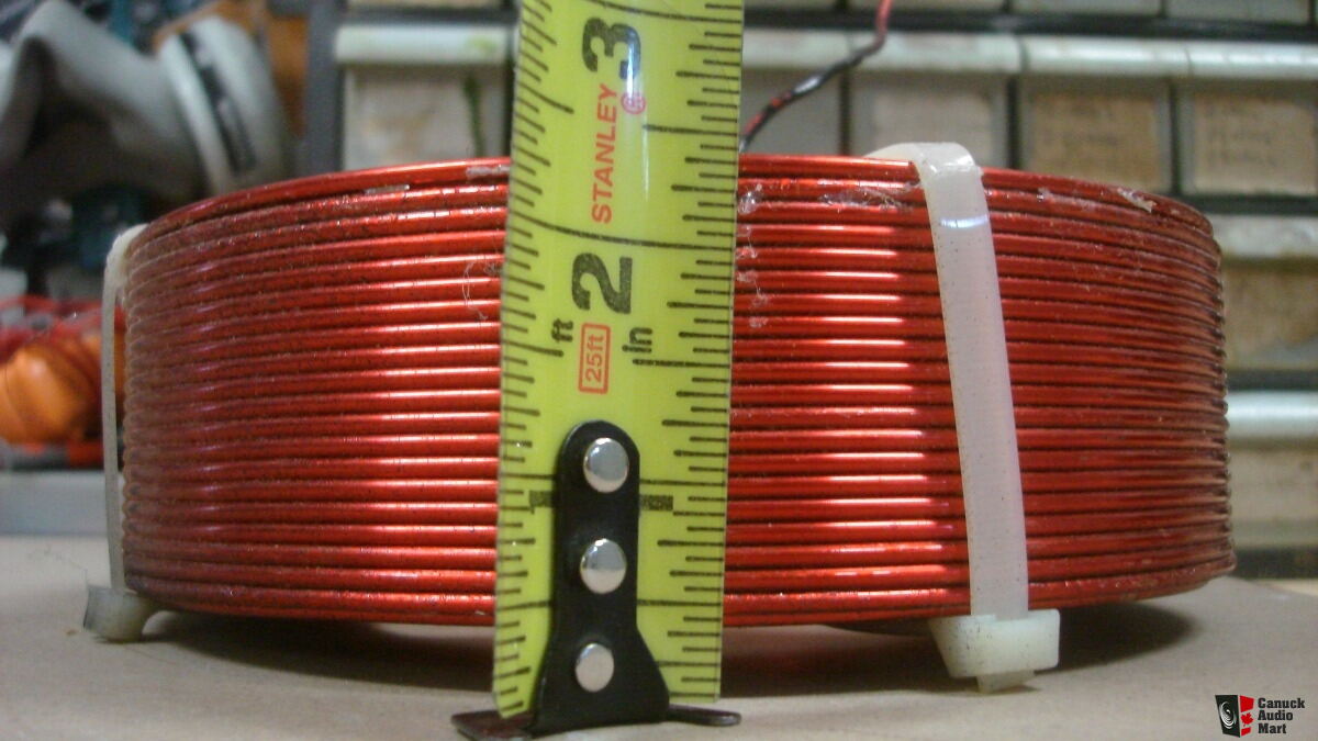 18mH 12 Gauge 18lb coil For Sale - Canuck Audio Mart