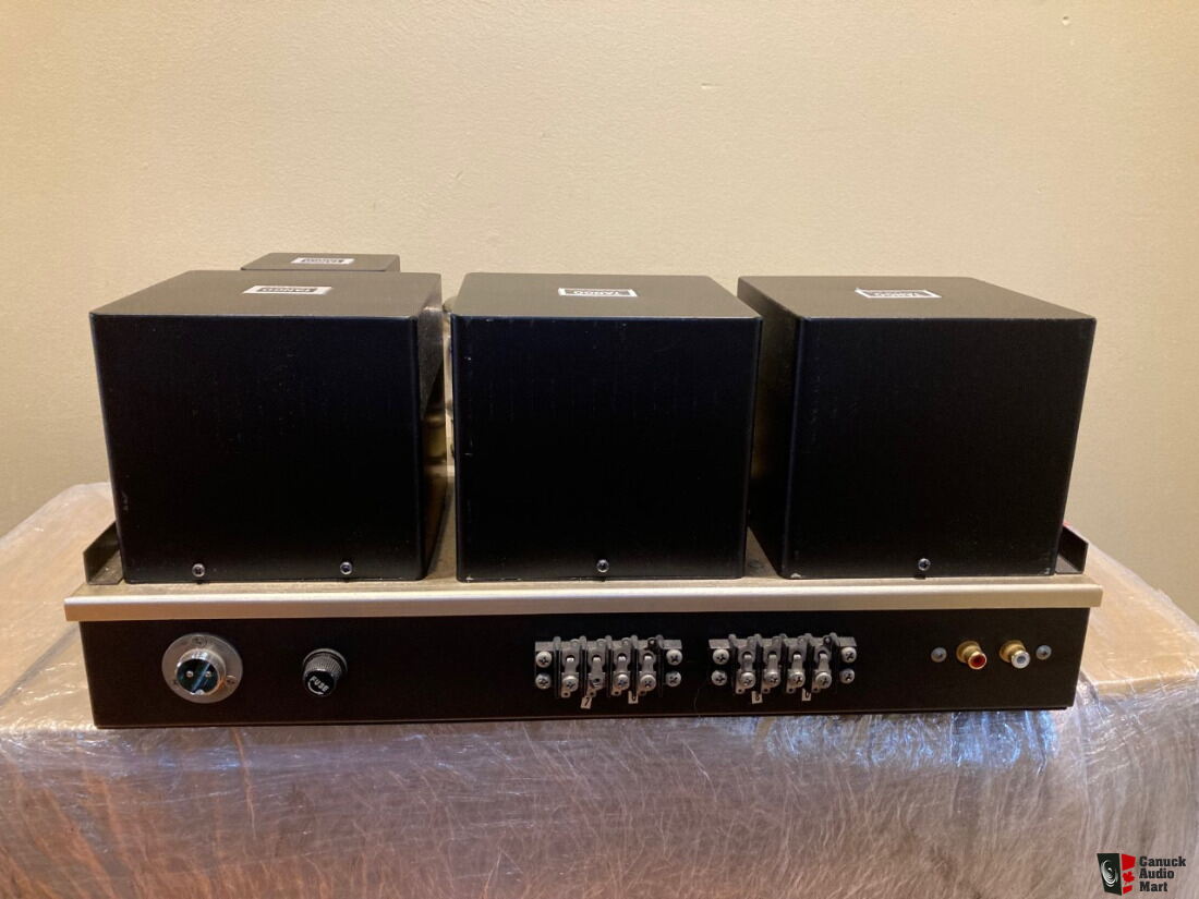 Professionally made high end power amplifier with KT-88 tubes, all ...