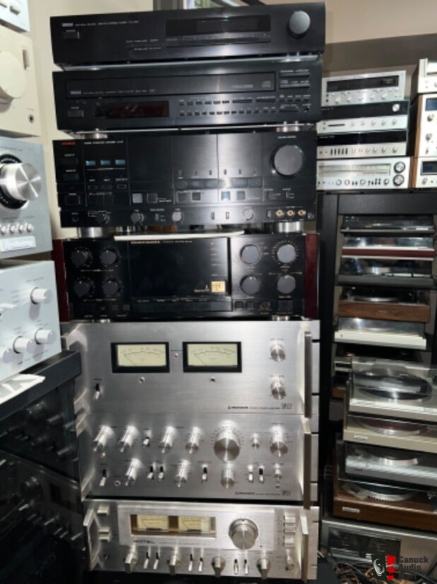 1986 Marantz PM-84D ultra hifi integrated amp with copper body ...