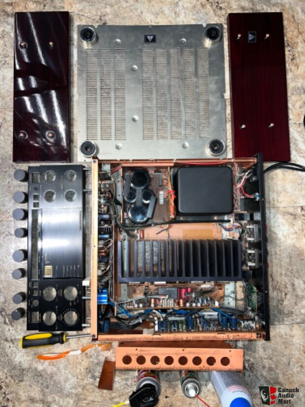 1986 Marantz PM-84D ultra hifi integrated amp with copper body ...