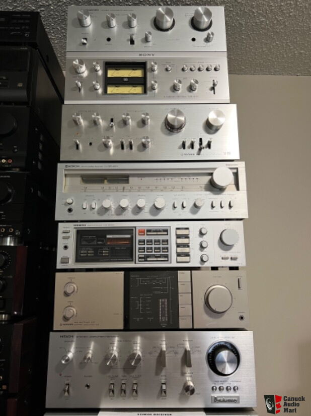 1986 Marantz PM-84D ultra hifi integrated amp with copper body ...