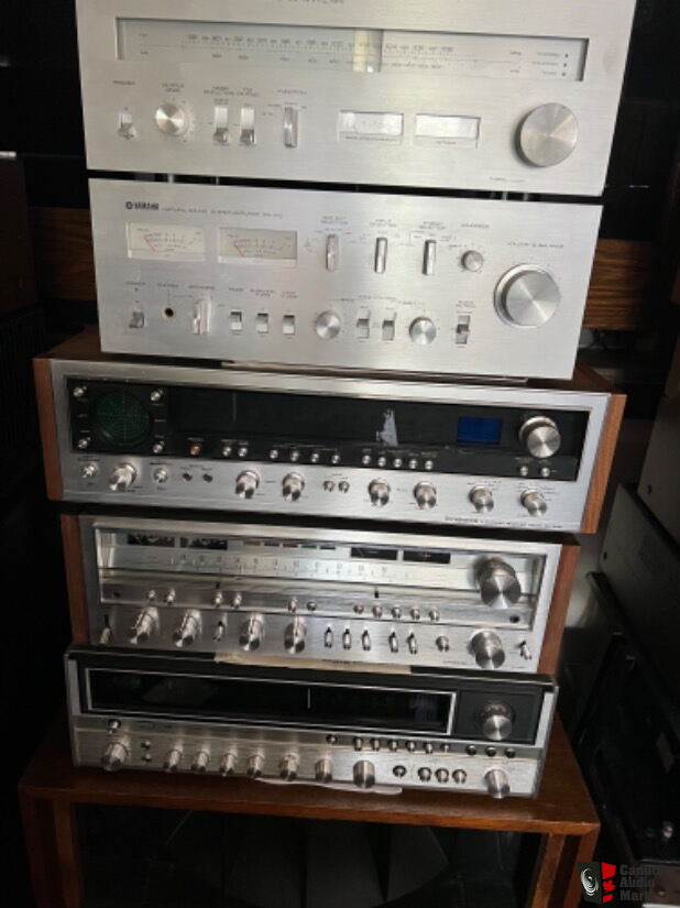1986 Marantz PM-84D ultra hifi integrated amp with copper body ...
