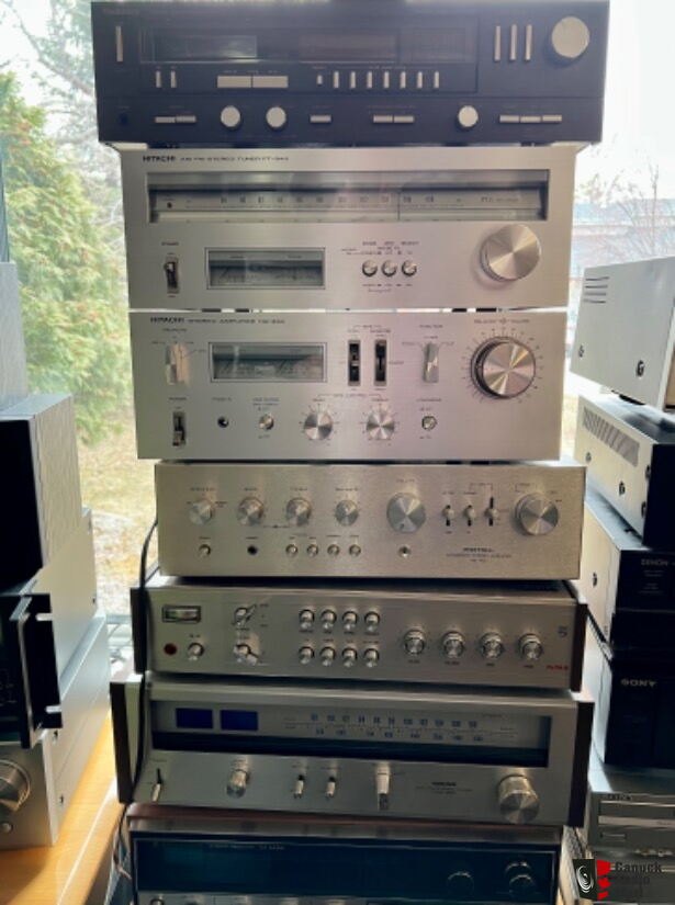 1986 Marantz PM-84D ultra hifi integrated amp with copper body ...