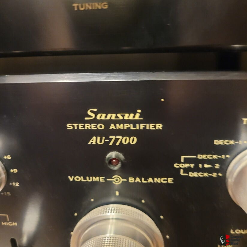 Sansui AU 7700 reciever and TU 7700 tuner Photo #4588510 - US Audio Mart