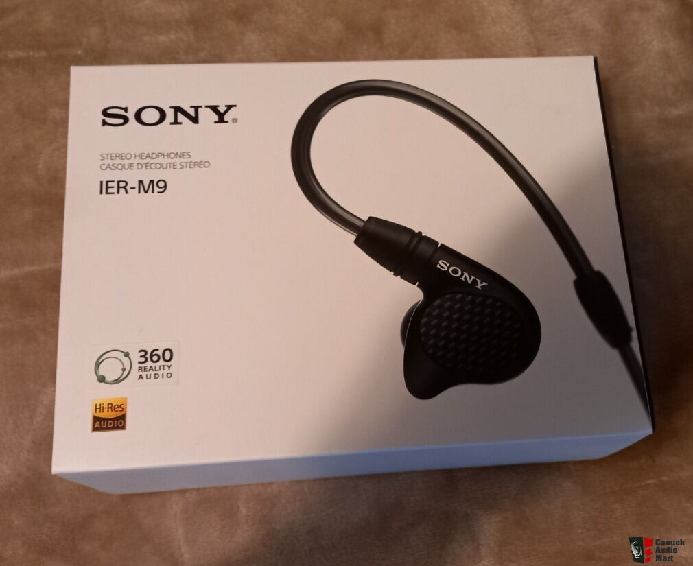 Sony IER M9 Photo #4588976 - Canuck Audio Mart
