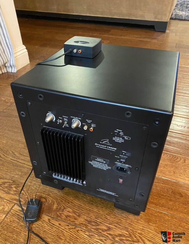 Martin Logan Dynamo 1000W Subwoofer 500Watts / 1000Watts Peak Photo ...
