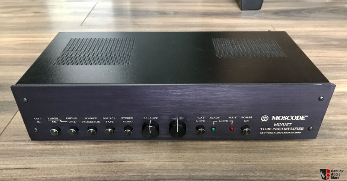 Moscode Minuet tube preamp Photo #4590500 - US Audio Mart