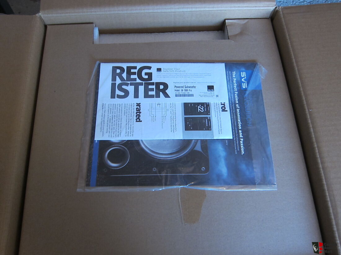 2 x SVS pro 1000 subwoofers (retail $2400) Photo #4591075 - Canuck ...