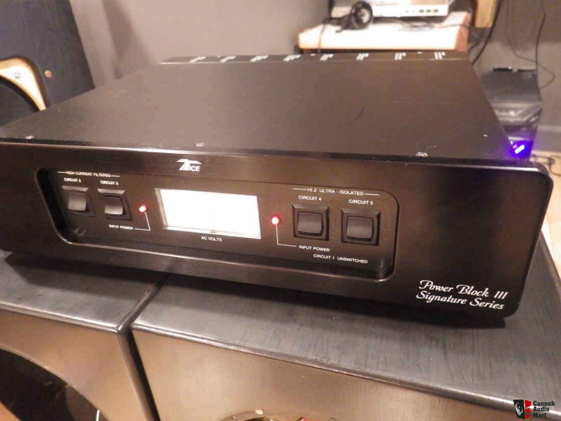 TICE Power Block series III Photo #4591975 - UK Audio Mart