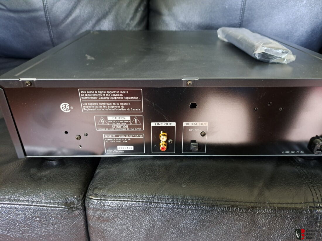 CDP CA7 ES *BRAND NEW, NEVER USED Photo #4593816 - US Audio Mart