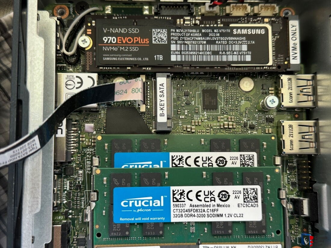 Intel NUC 11 Pro NUC11TNHi7 Tiger Canyon i7 w/64gb RAM + 1TB NVMe M.2 ...