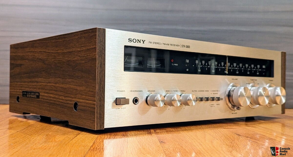 Sony STR-3800 Stereo Receiver/Fully Serviced & Tested/ Near Mint/ Free ...