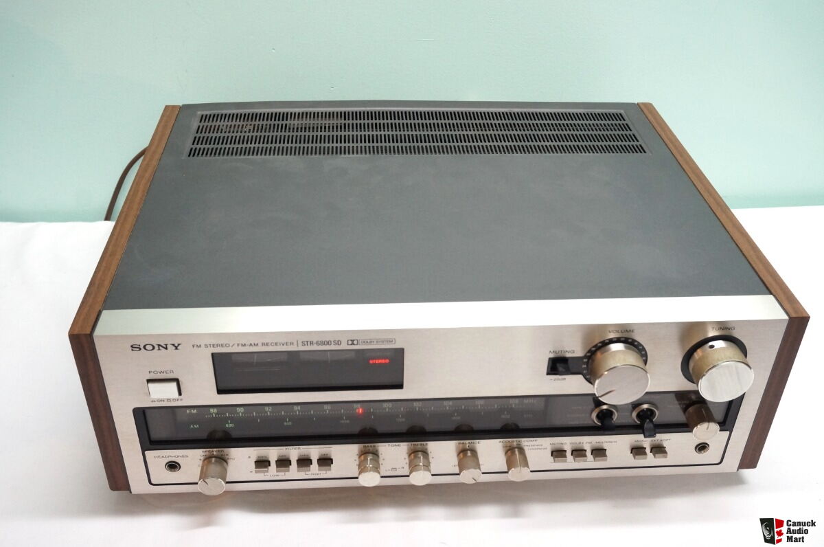 Sony STR-6800SD stereo receiver - vintage Sony quality and performance ...