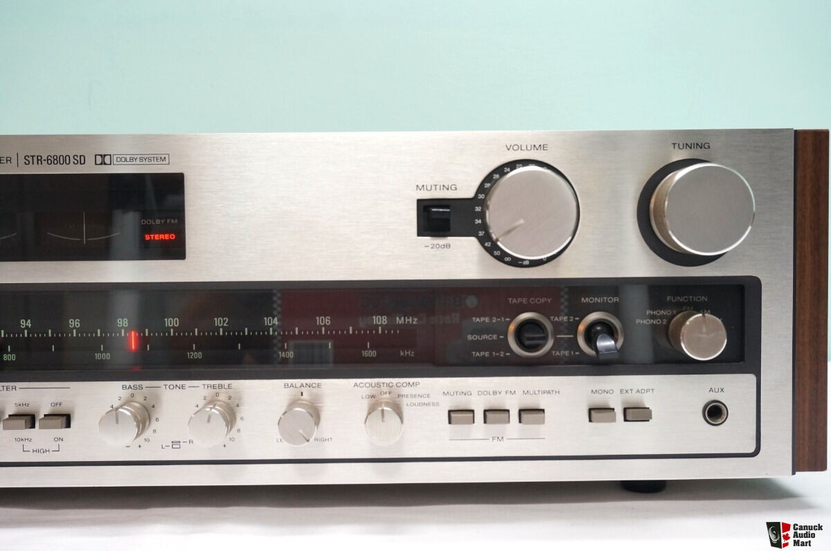Sony STR-6800SD stereo receiver - vintage Sony quality and performance ...