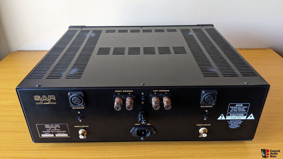 SAR Labs MOS-400 power amplifier Photo #4597080 - Canuck Audio Mart