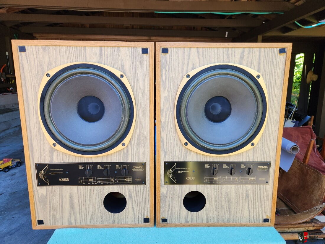 Tannoy K3838 15" Drivers and Crossover in Professionally Built Cabinets ...