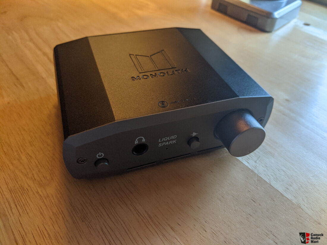 Monolith Liquid Spark Headphone Amplifier - by Alex Cavalli with RCA ...