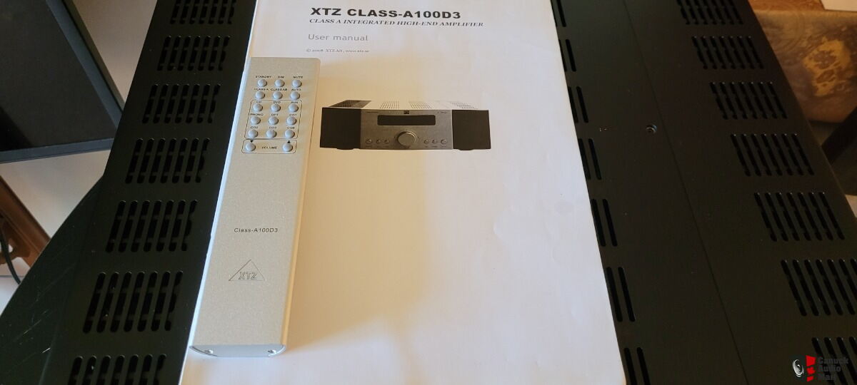 XTZ Class A100 D3 Integrated Amplifier/ Dac Photo #4602936 - US Audio Mart