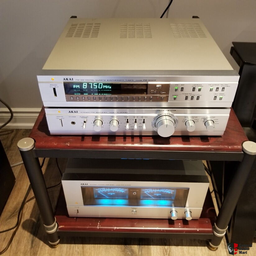 Complete Vintage Stereo Set AKAI PS-200M + PS-200C + PS200T Photo ...