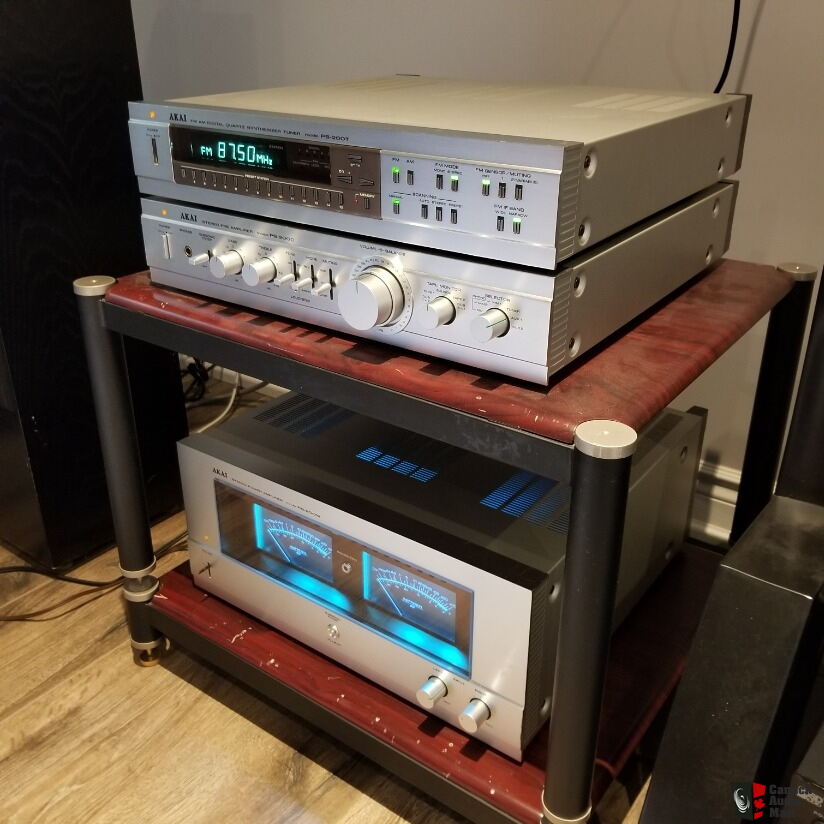 Complete Vintage Stereo Set AKAI PS-200M + PS-200C + PS200T Photo ...